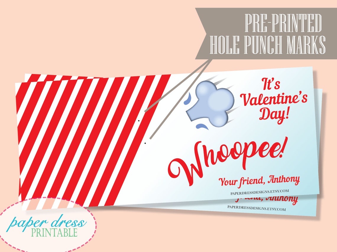 Whoopee Its Valentines Day Kids Valentine - Whoopee Cushion Valentine ...