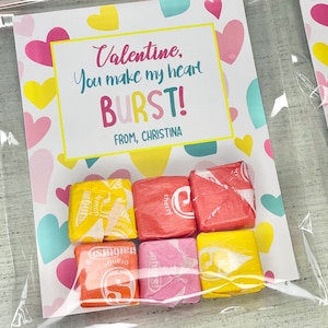 Set of 24 - You Make My Heart Burst! Star Burst - Kids Valentine ...