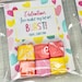 Set of 24 - You Make My Heart Burst! Star Burst - Kids Valentine ...