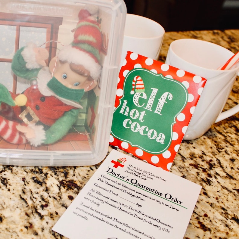 Elf Hot Cocoa Hot Chocolate Individually Wrapped - Etsy
