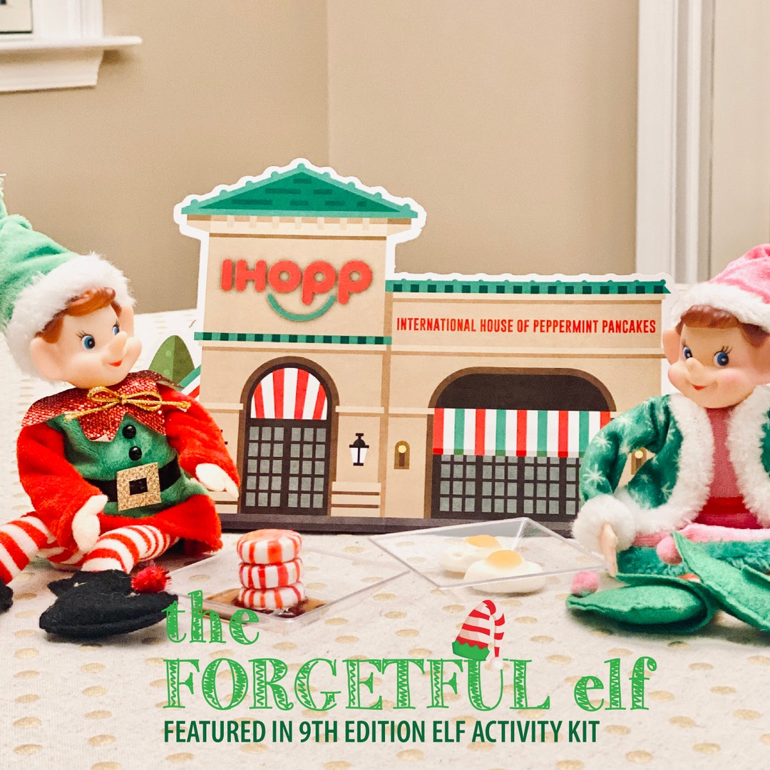 Elf Peppermint Pancake Breakfast - Elf Scene - Elf Activity - Etsy