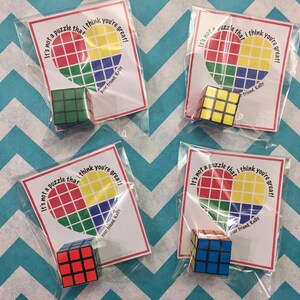 It's Not a Puzzle I Think You're Great Valentine Rubix Cube Rubik’s ...