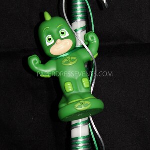 PJ Masks Gecko Catboy Greek Water Squirter Orthodox Easter Pasxa Candle ...