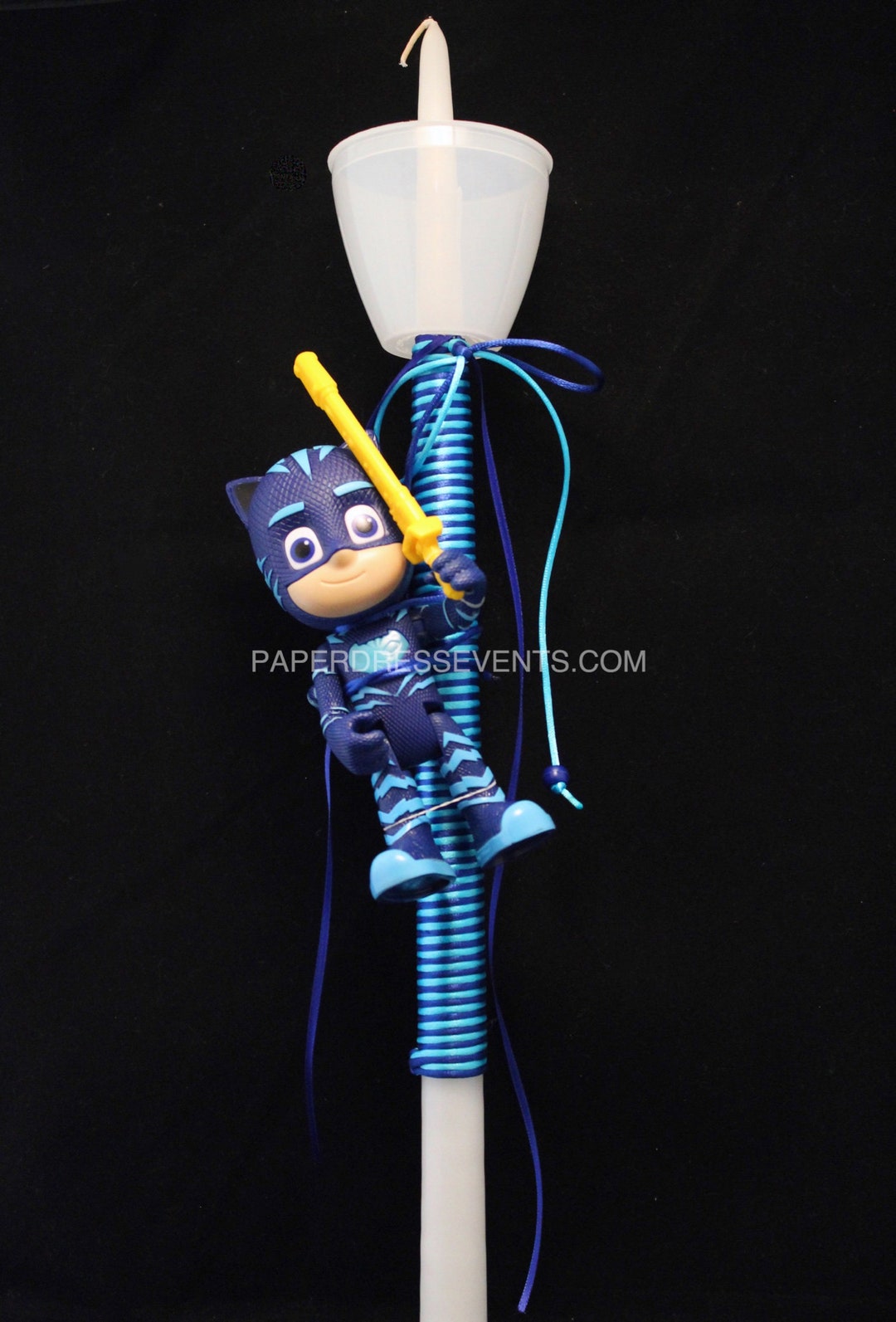 PJ Masks Catboy Greek Deluxe Talking Orthodox Easter Pasxa Candle ...