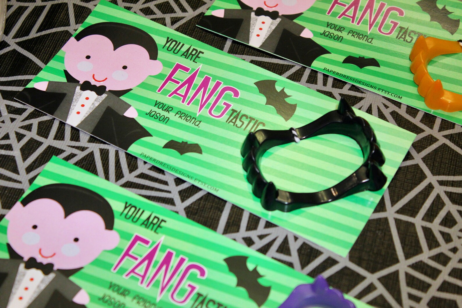 Fangtastic Vampire Fang Halloween Personalized Classroom | Etsy