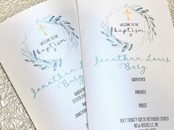 Greek Orthodox Baptismal Names Baptism Information | Saint George