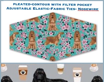 Cocker Spaniel Mask - Etsy