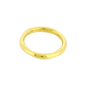 Wobbly Band Ring Perfectly Imperfect Organic Wax Carved - Etsy UK