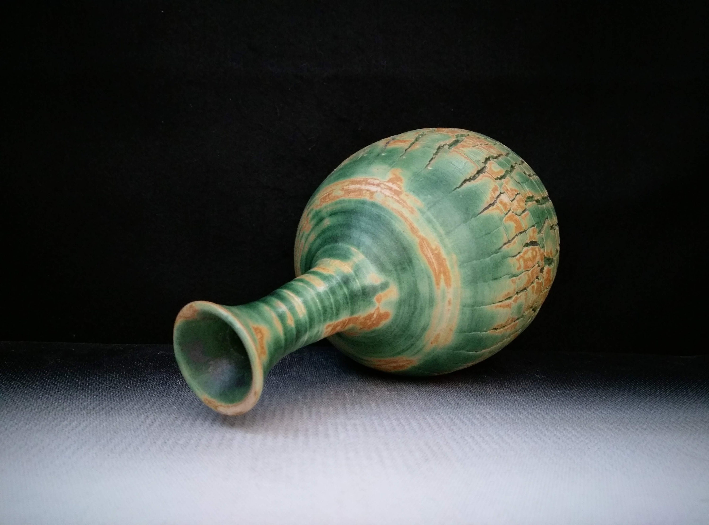 Chingwenarts#e750 Studio Pottery Art Handmade Stoneware Vase, - Etsy