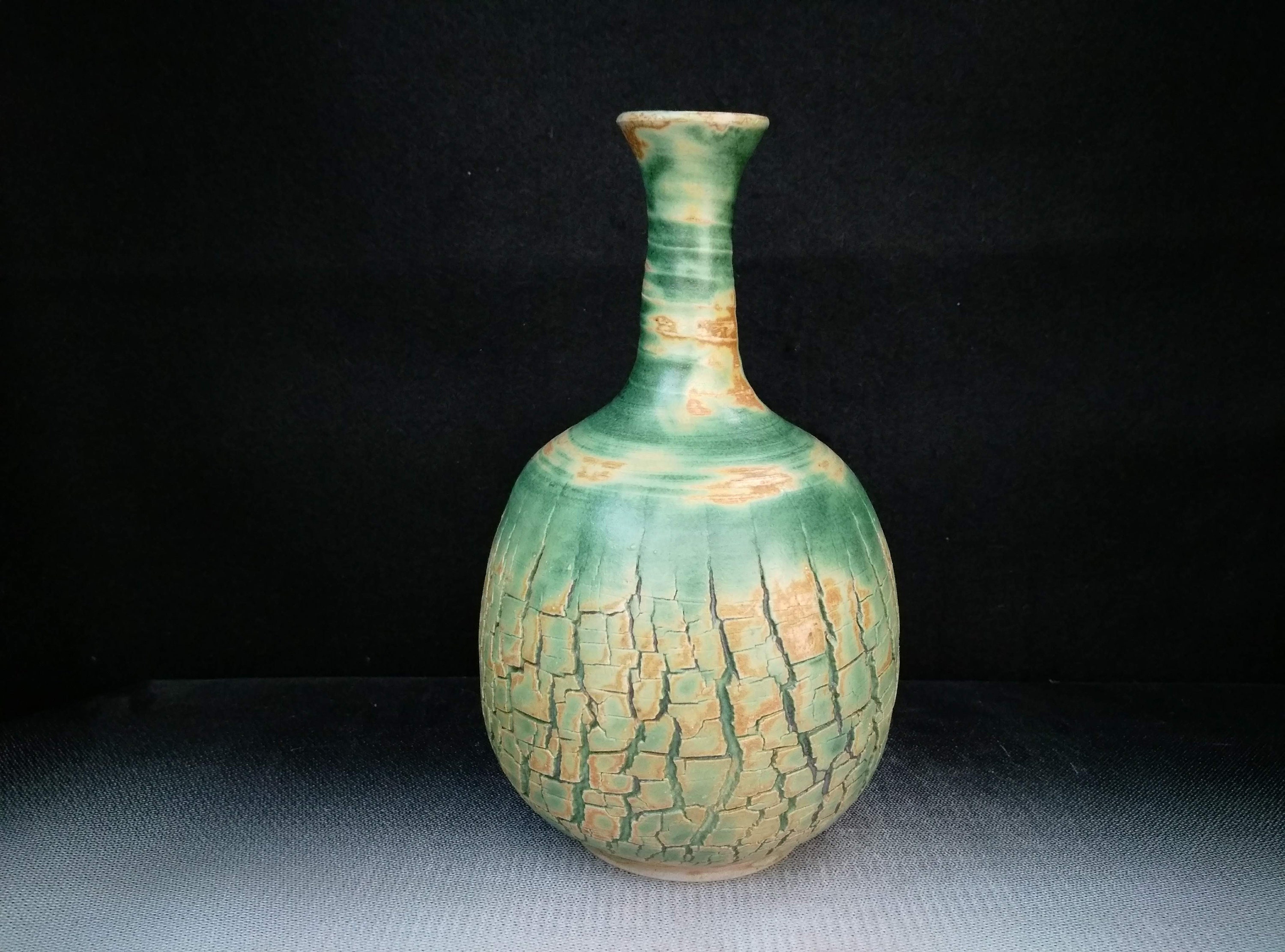 Chingwenarts#e750 Studio Pottery Art Handmade Stoneware Vase, - Etsy