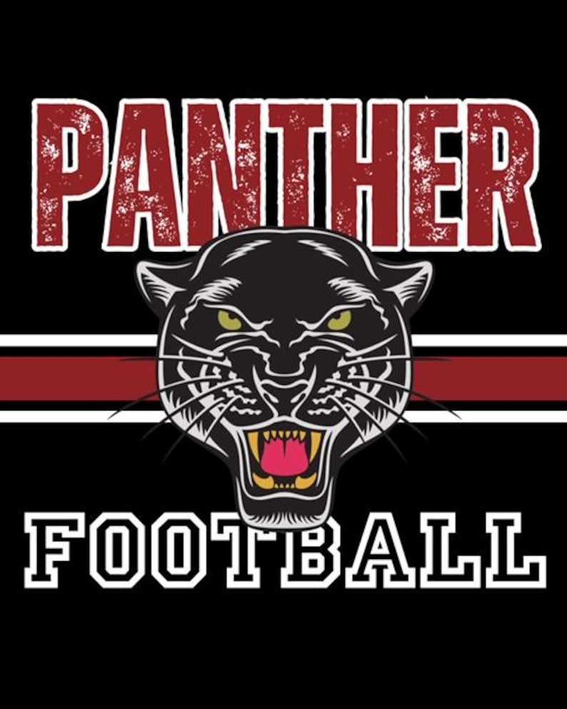 Panther PNG, Burgundy and Black, Design for T-shirt or Sweatshirt - Etsy