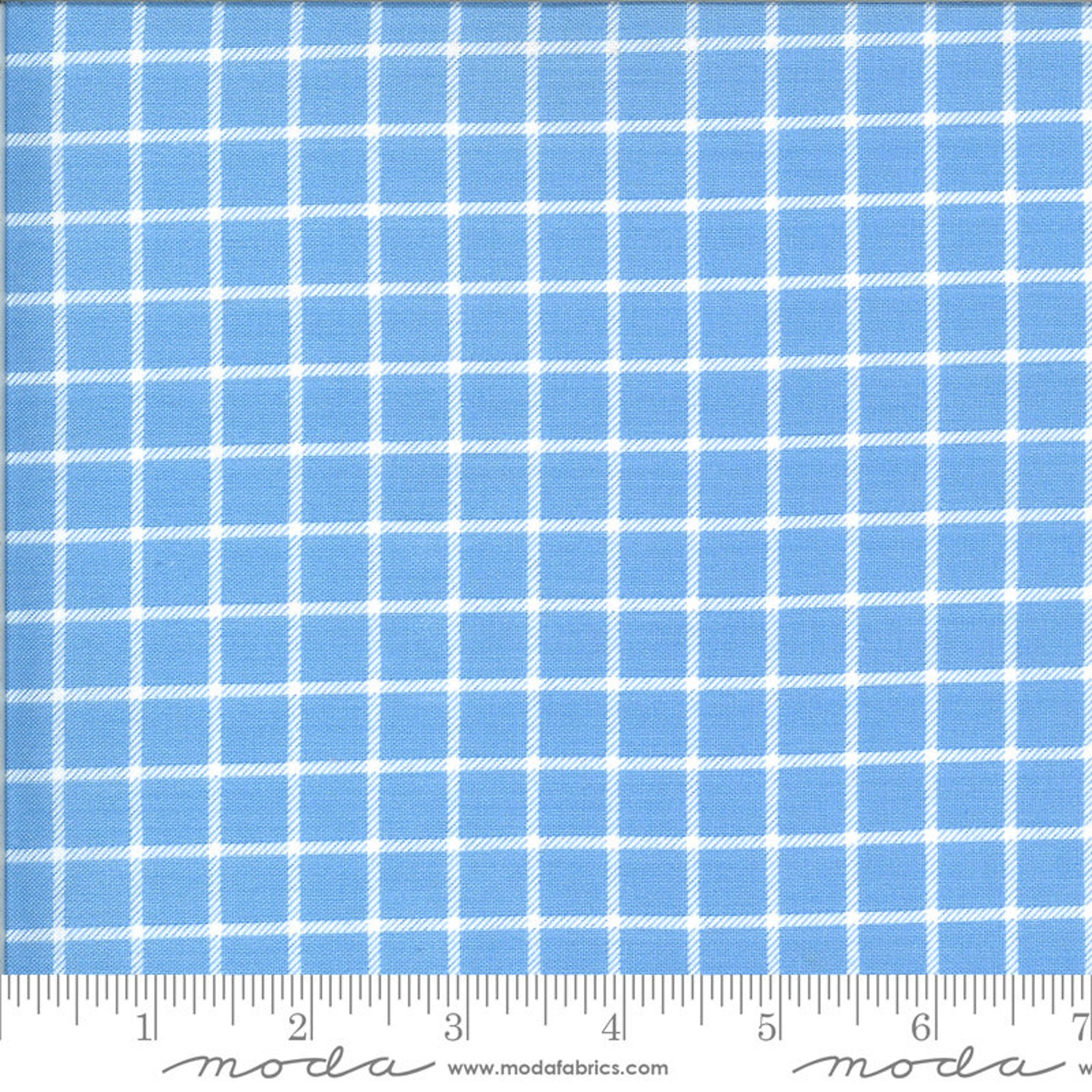 Country Checker in Light Blue On the Farm by Stacy Iest Hsu | Etsy