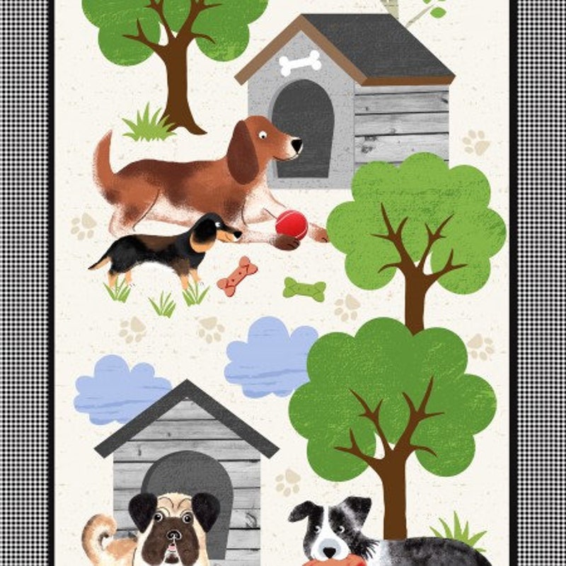 Dog Fabric Panels - Etsy