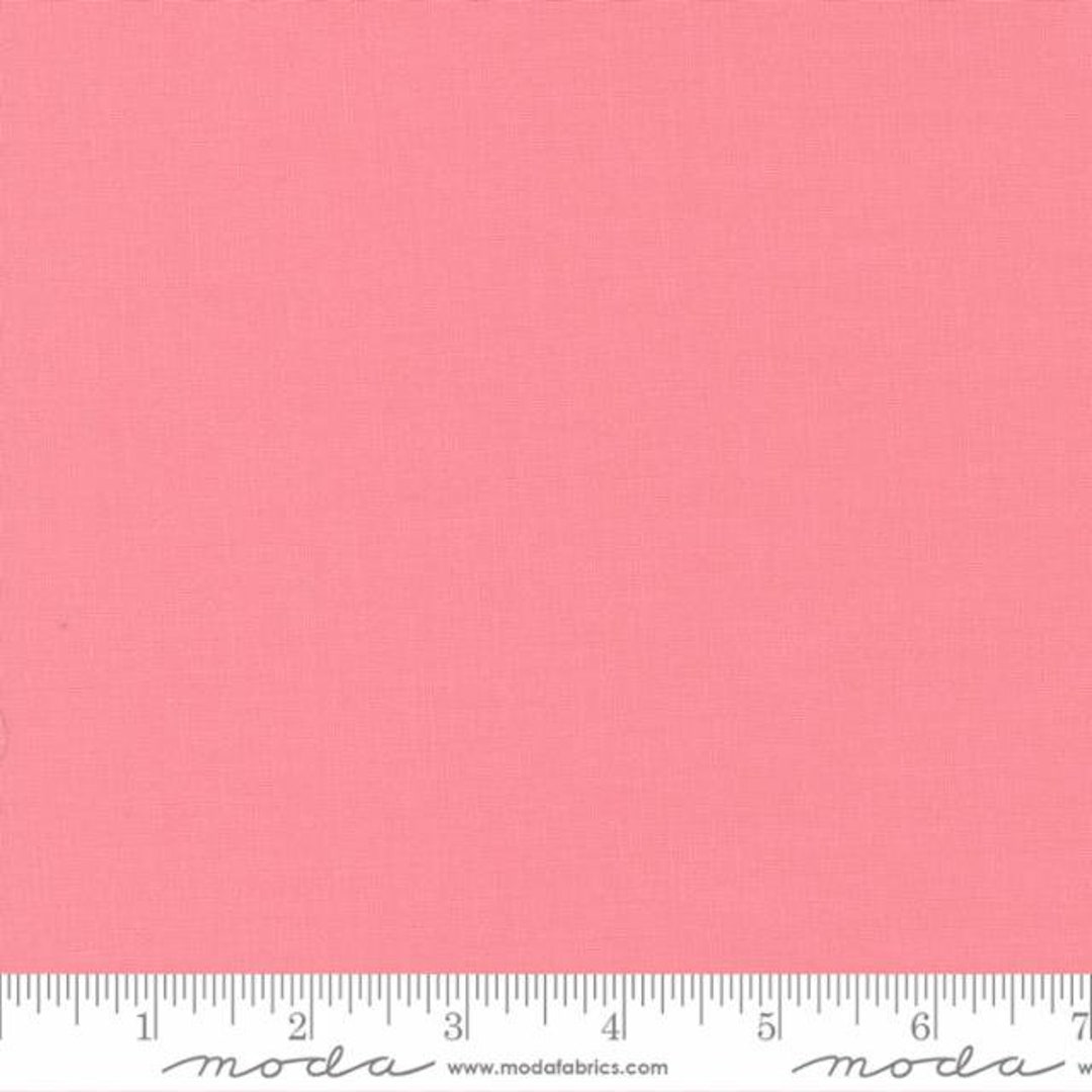 Bella Solids in Pink | Moda Fabrics 9900-61 | 100% Cotton Quilting ...