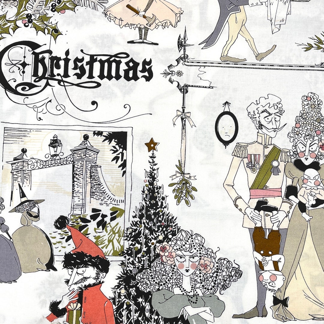 A Ghastlie Christmas in Bone Alexander Henry DE8963 100% - Etsy