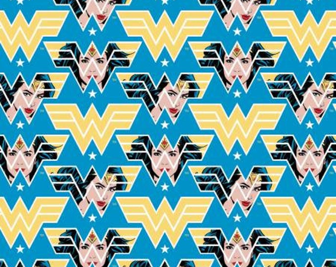 Wonder Woman 1984 Logo | Camelot Fabrics 23400823-02 | Cotton Quilting ...