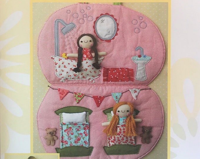 Two Brown Birds Happy Campers Pattern Designs by Fiona Tully - Etsy