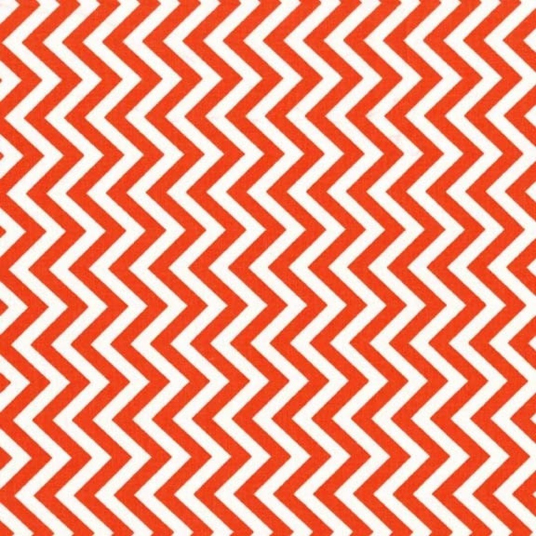 ON SALE Chevron Tire Tread in Clementine Orange Les Monsieur's by ...