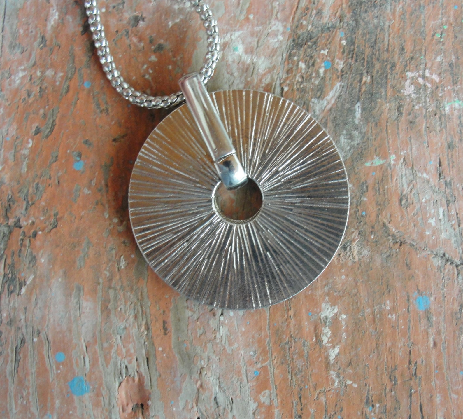 Geometric Kinetic Necklace Enamel and Metal - Etsy