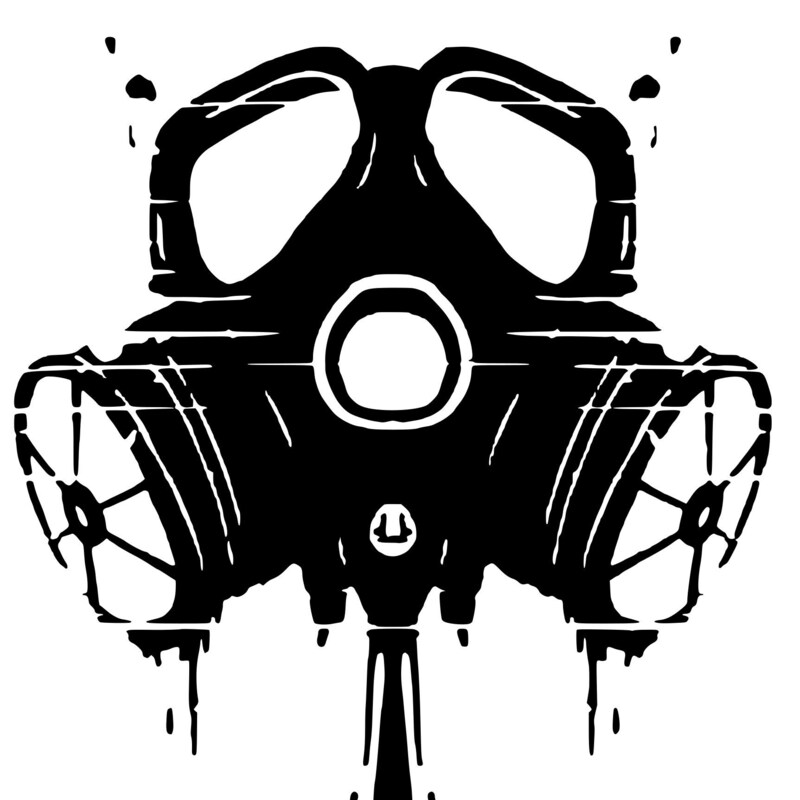 Biohazard Face Mask - Etsy