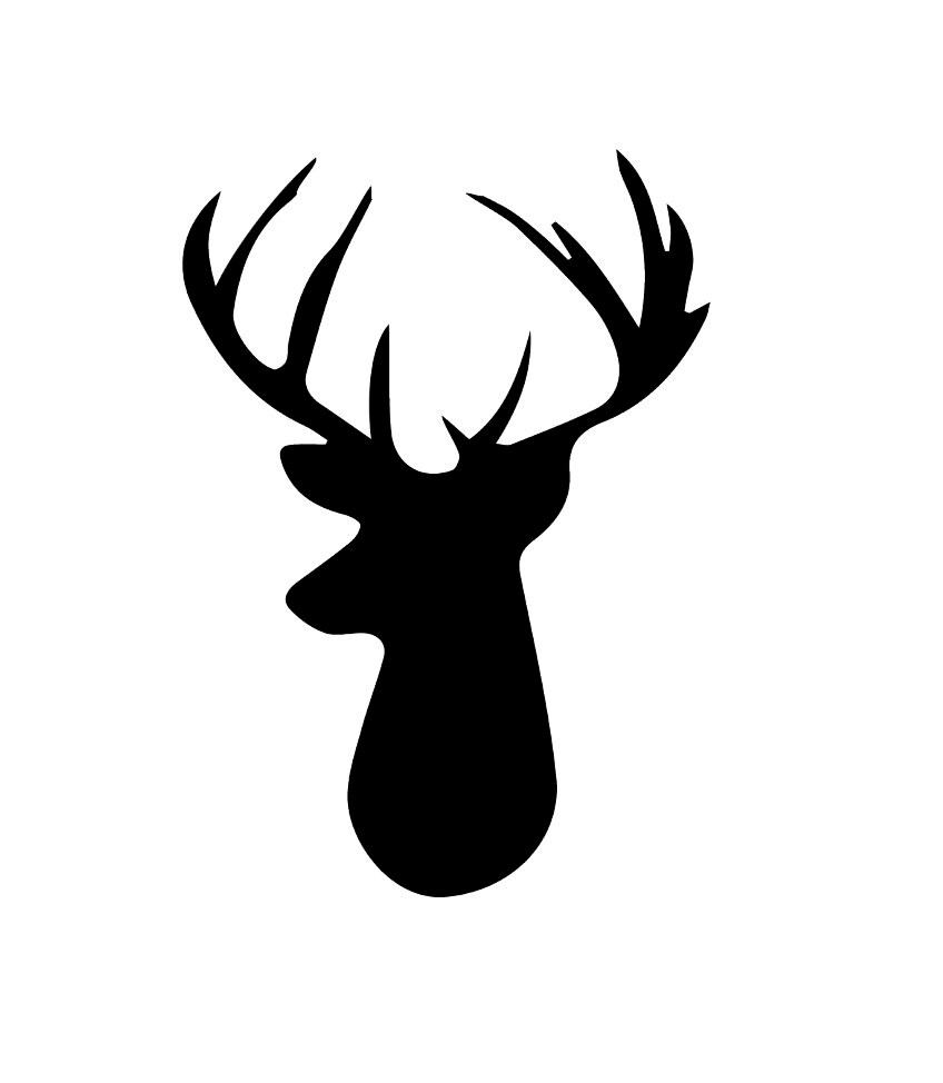 Hirsch Umriss svg png Download Schnittdatei HirschKopf SVG - Etsy Schweiz