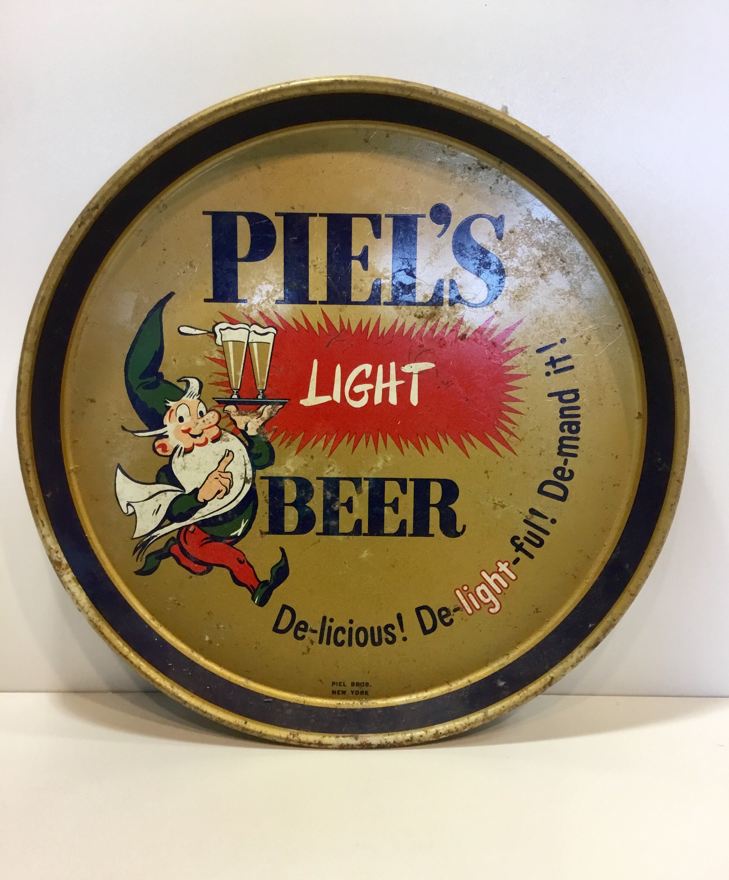 Vintage Piels Light Beer Piels Brothers Beer Tray | Etsy