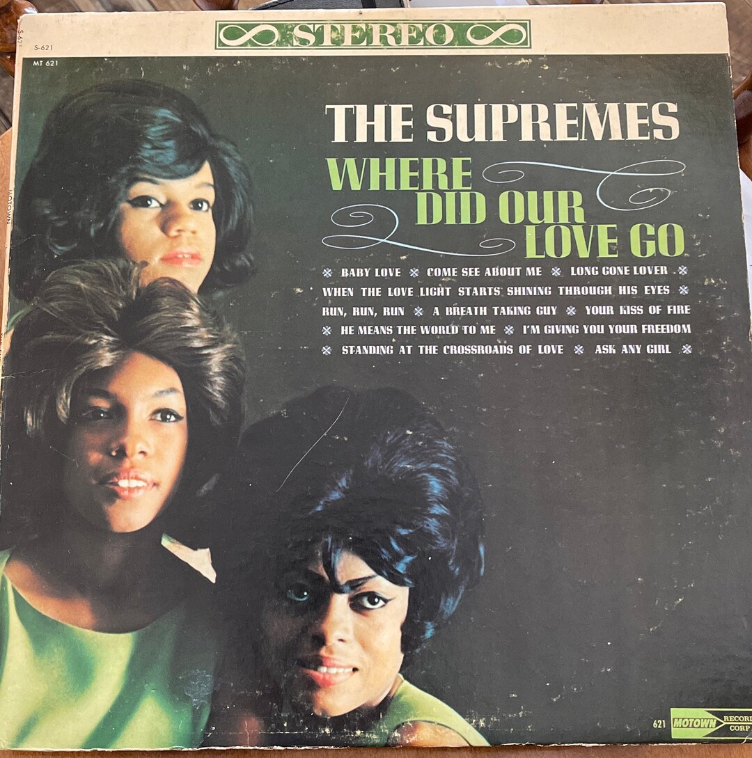 Vintage Vinyl Album the Supremes 1964 - Etsy