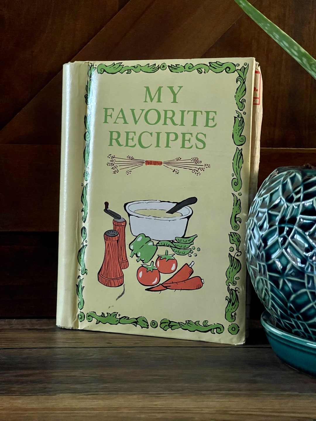 Vintage Recipe Book My Favorite Recipes a Personal Cookbook 50s 60s - Etsy
