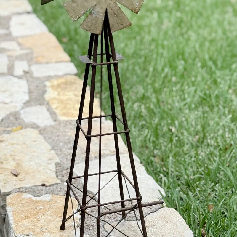 Metal Windmill - Etsy