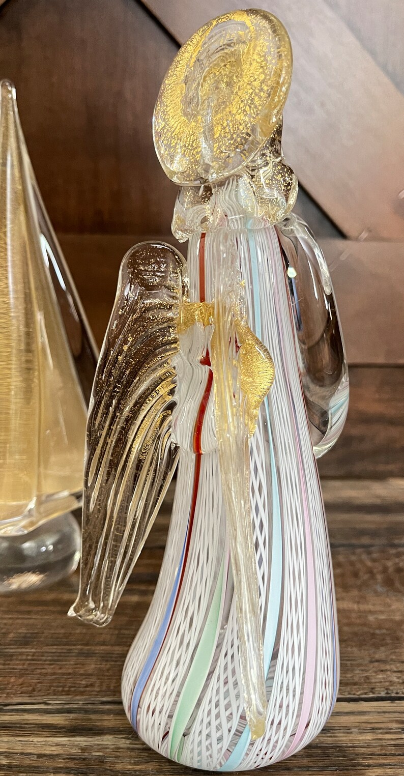 Vintage Angel Murano Venetian Handblown Glass Angel - Etsy