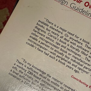 Vintage Book Byte Books Build Your Own Z80 Computer 1981 - Etsy