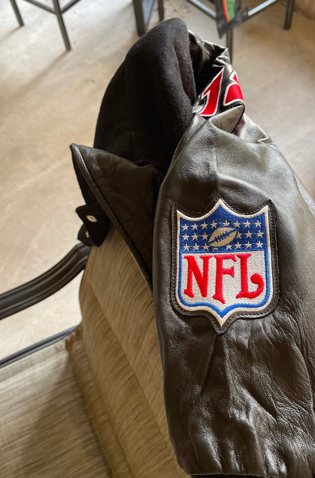 Vintage Leather Racing Bomber Jacket Joe Gibbs Racing NASCAR Jacket - Etsy