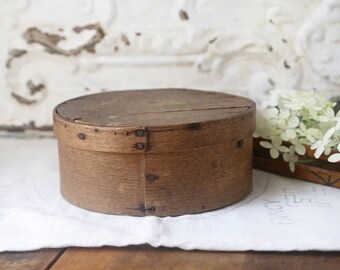 Round Wood Box | Etsy