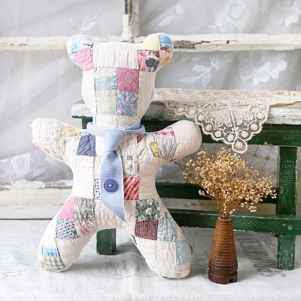 Quilted Bear - Etsy