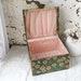 Victorian Paper Covered Box, Edwardian Era Jewelry Box, Trinket Box ...