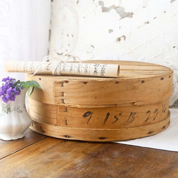 Round Wood Box - Etsy