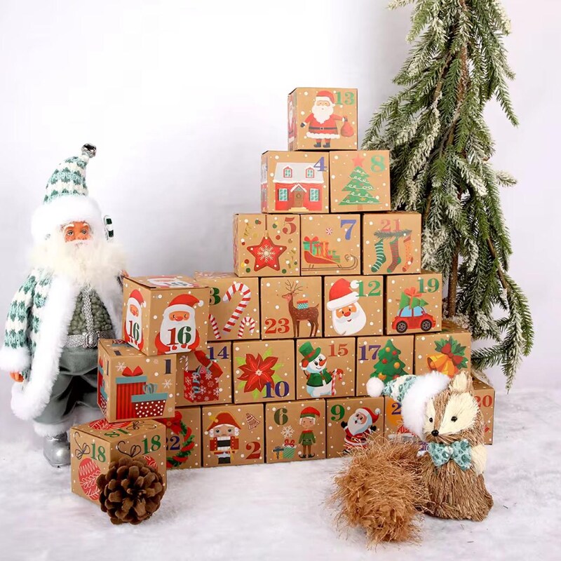 Fillable Advent Calendar - Etsy