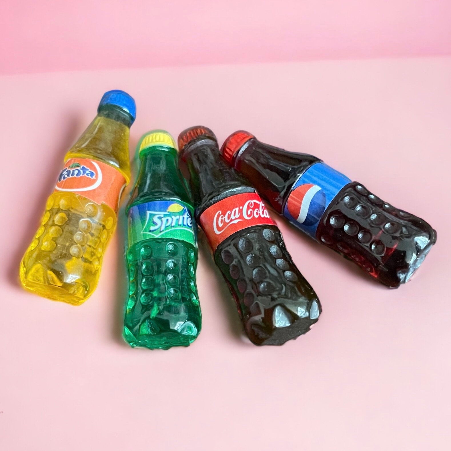 Mini Coca Cola Plastic Bottles