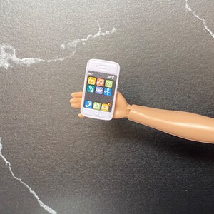 Miniature Cell Phone, Fashion Doll 11.5 Size Phone, Doll Home, Crafts ...