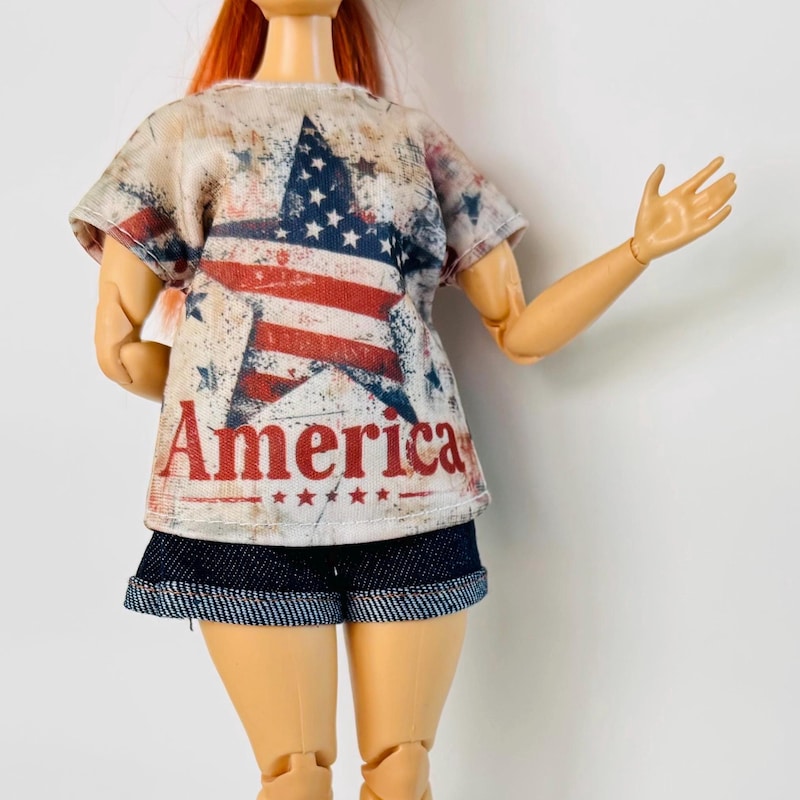 Patriot Barbie Doll - Etsy