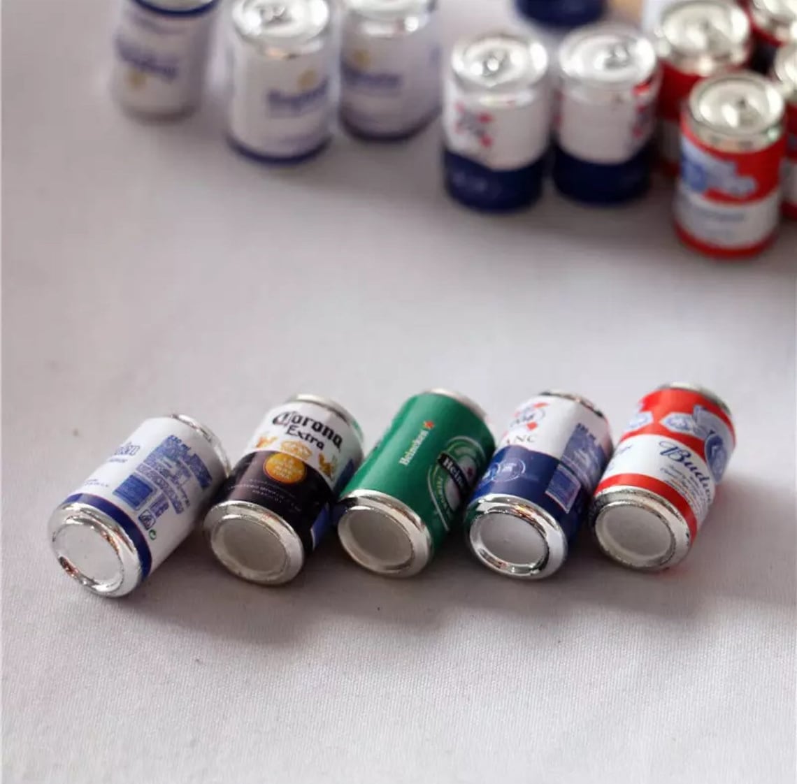 5 Miniature Beer Cans Mini Size Drinks Diorama Props - Etsy