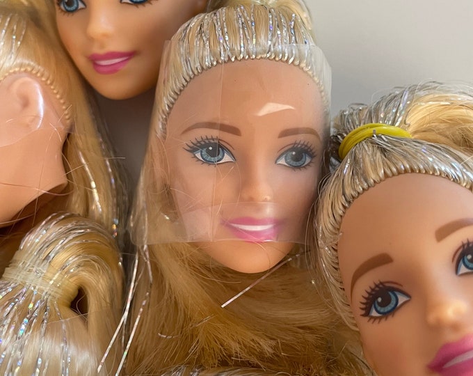 Tiny Doll Face, Polymer Clay Face Cabochon - Etsy