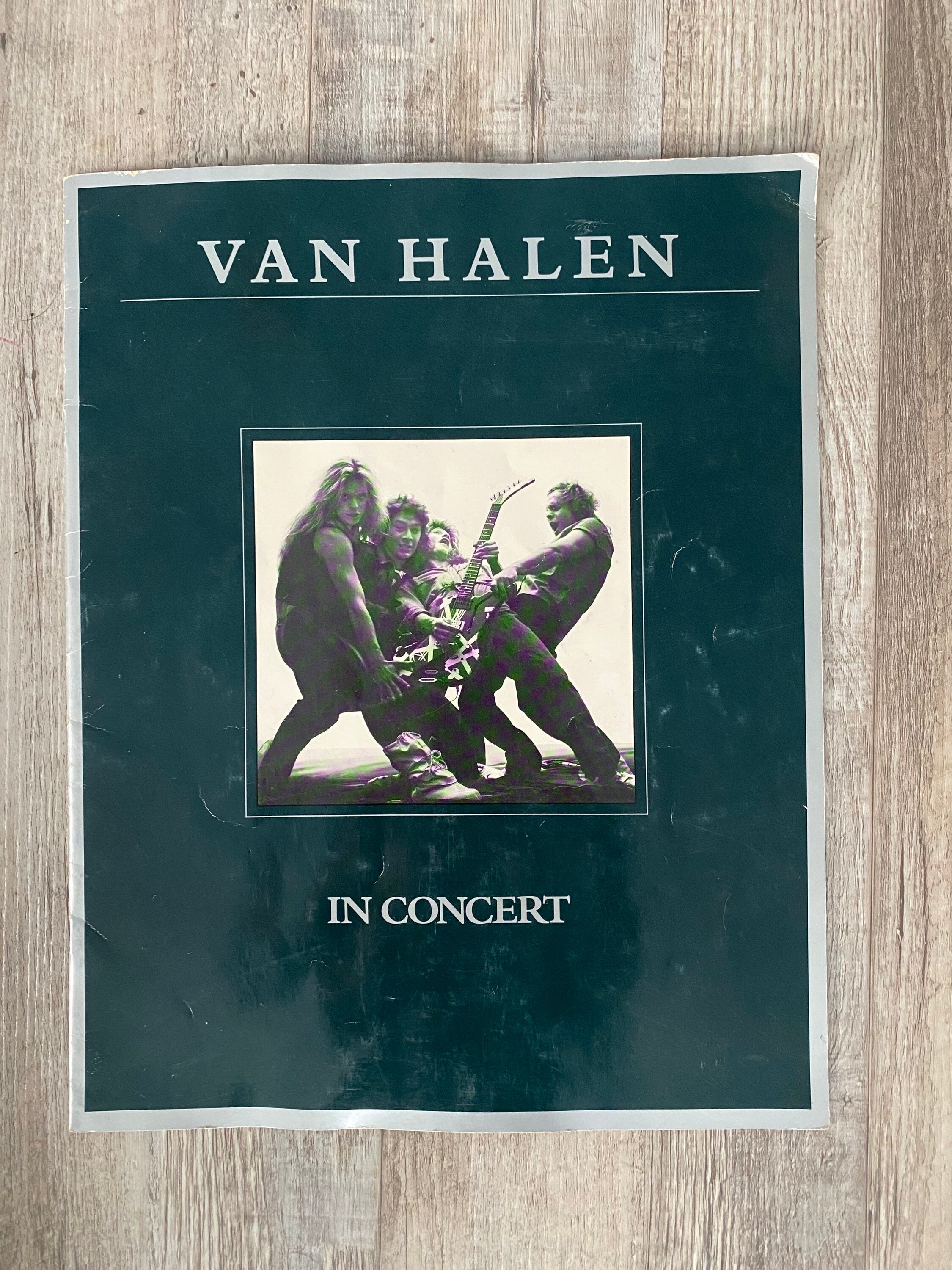 Vintage Van Halen 1980 Invasion Concert Tour Program Plus - Etsy