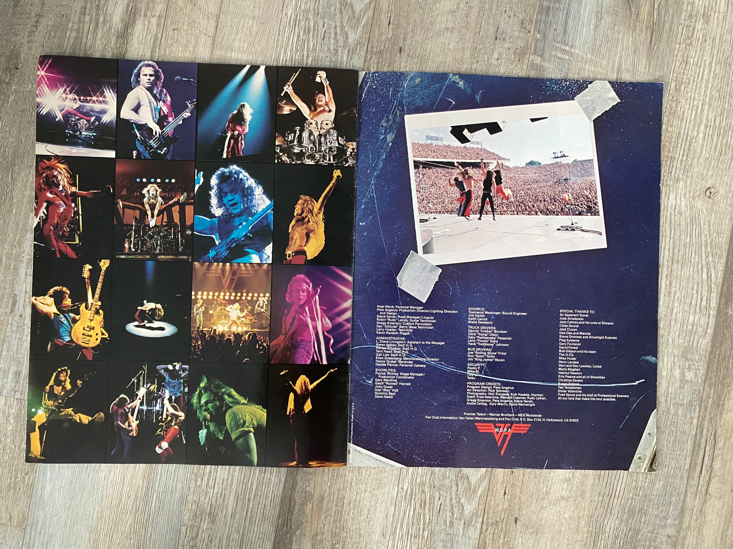 Vintage Van Halen 1980 Invasion Concert Tour Program Plus - Etsy