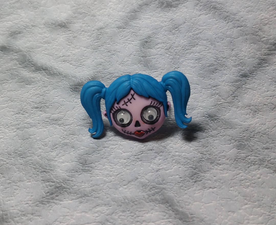 Zombie Girl Ring With Wiggly Eyes - Etsy