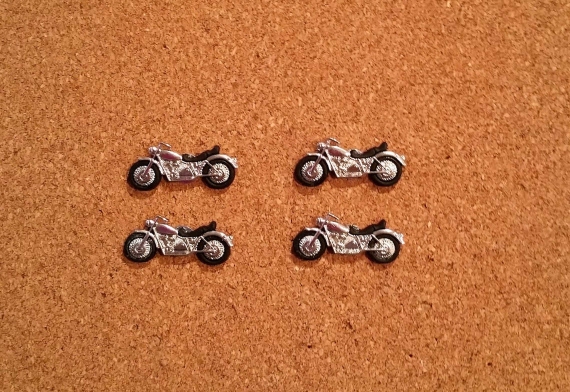 Motorcycle Push Pins or Magnets - Etsy