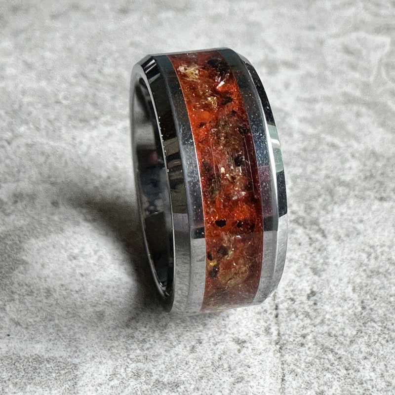 Mens Amber Ring - Etsy