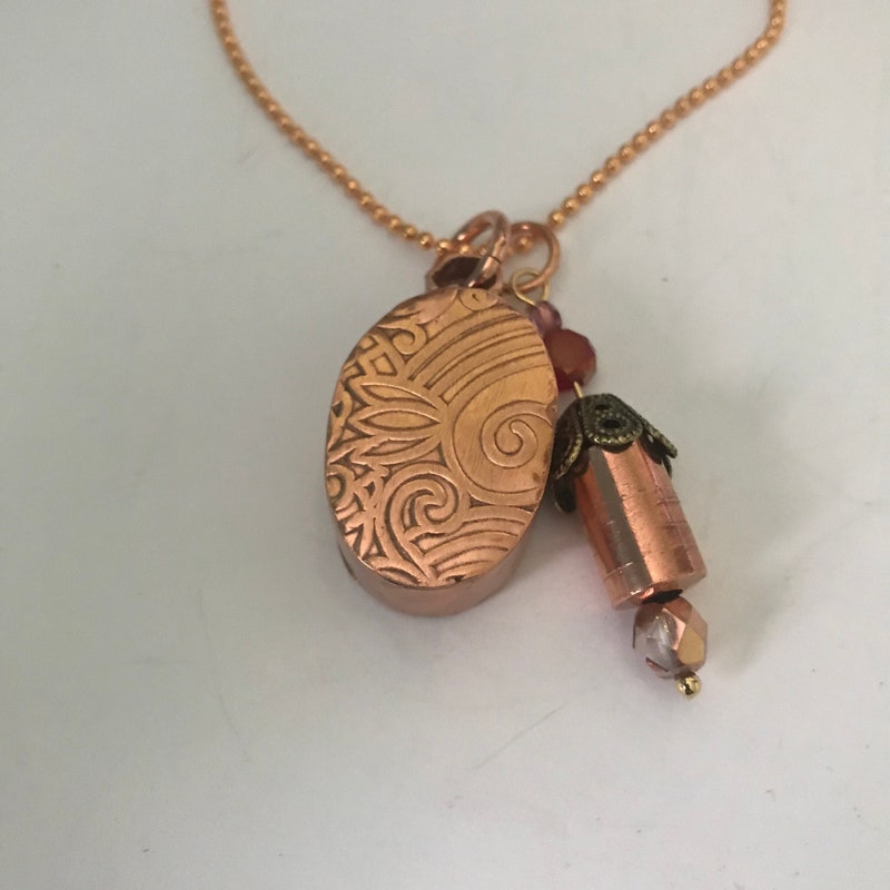 Copper Pipe Pendant - Etsy