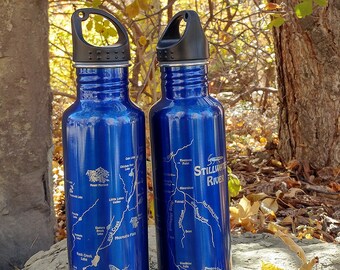 Map Water Bottle - Etsy