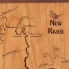 Little Red River Map Custom Fly Box Handcrafted, Custom Designed, Laser ...